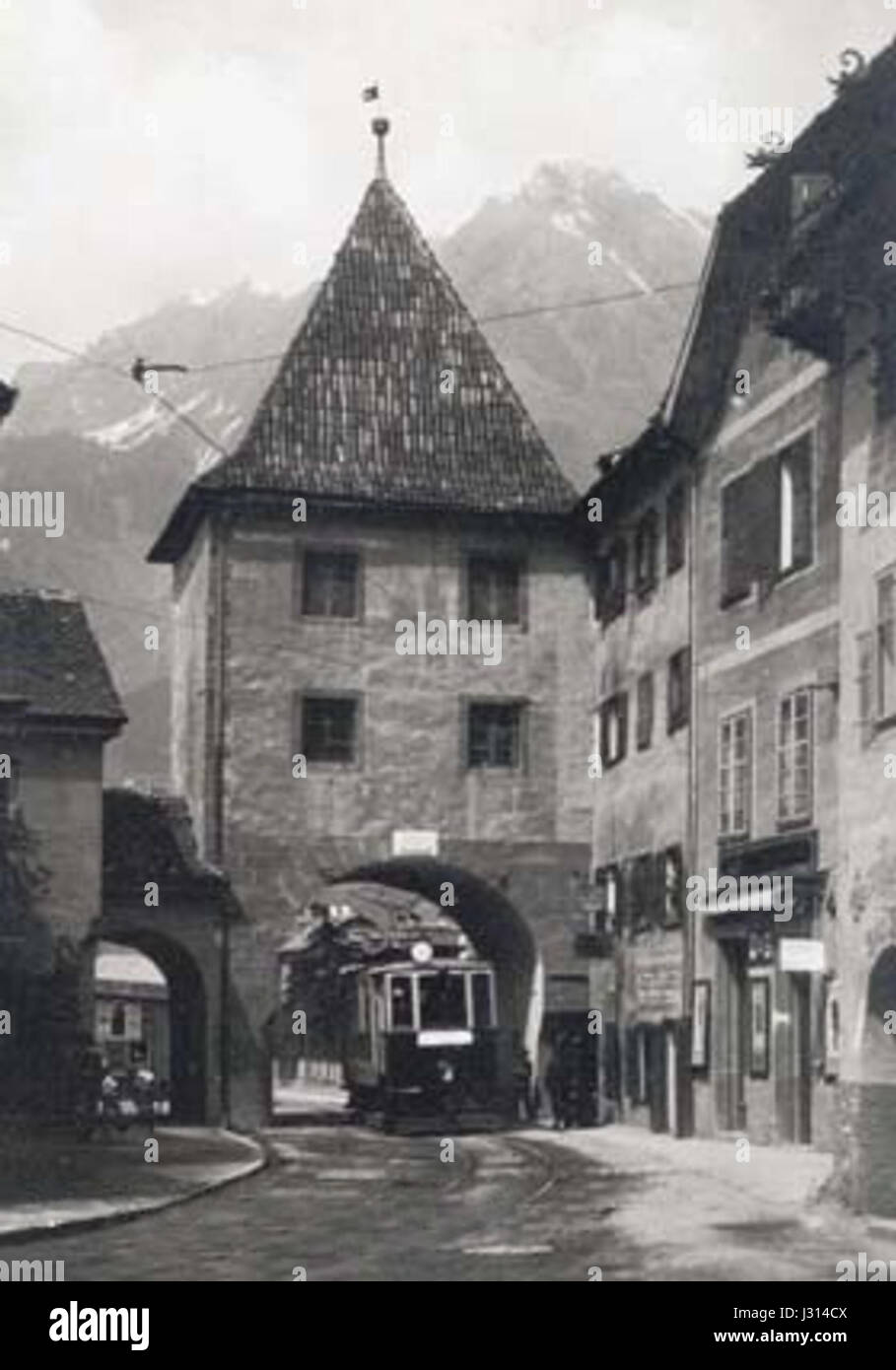 Strassenbahn Meran 003 Stock Photo - Alamy