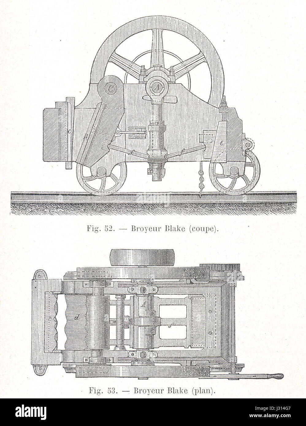 The Blake Crusher is a machine designed for crushing and breaking rocks ...