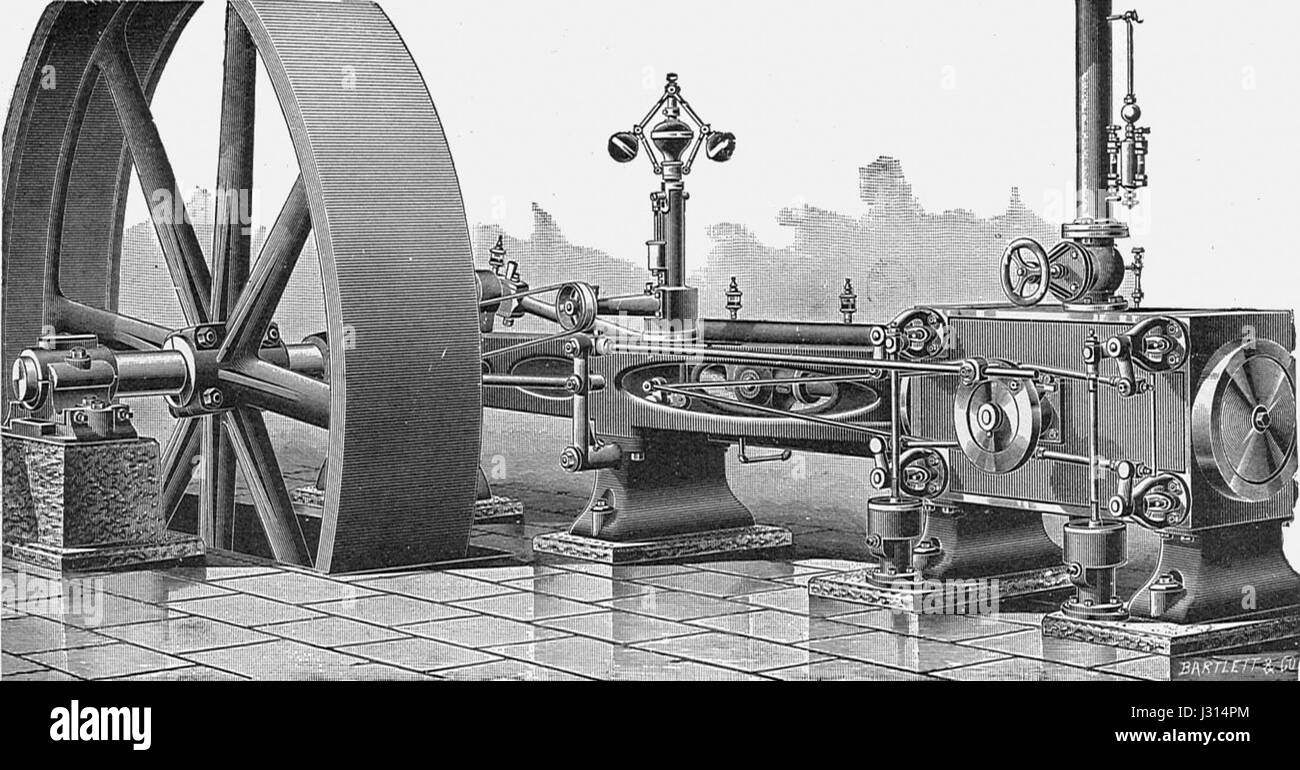 Horizontal corliss steam engine hi-res stock photography and images - Alamy