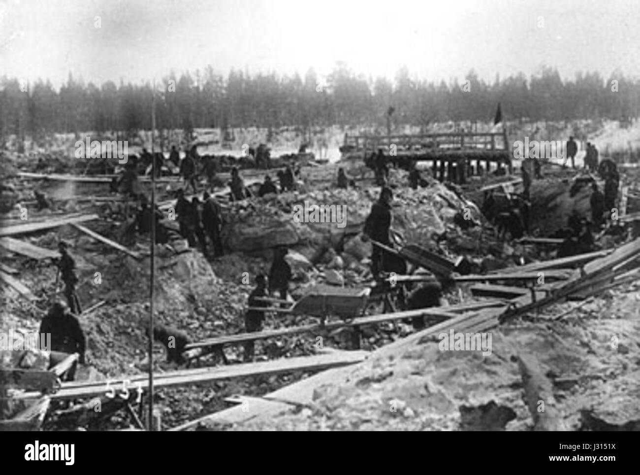 Waterways inland Black and White Stock Photos & Images - Alamy