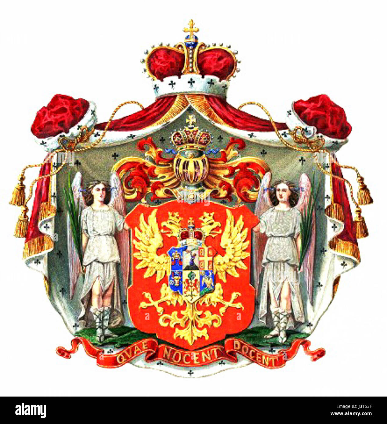 The Cantacuzino Coat of Arms (COA) represents the noble Cantacuzino ...