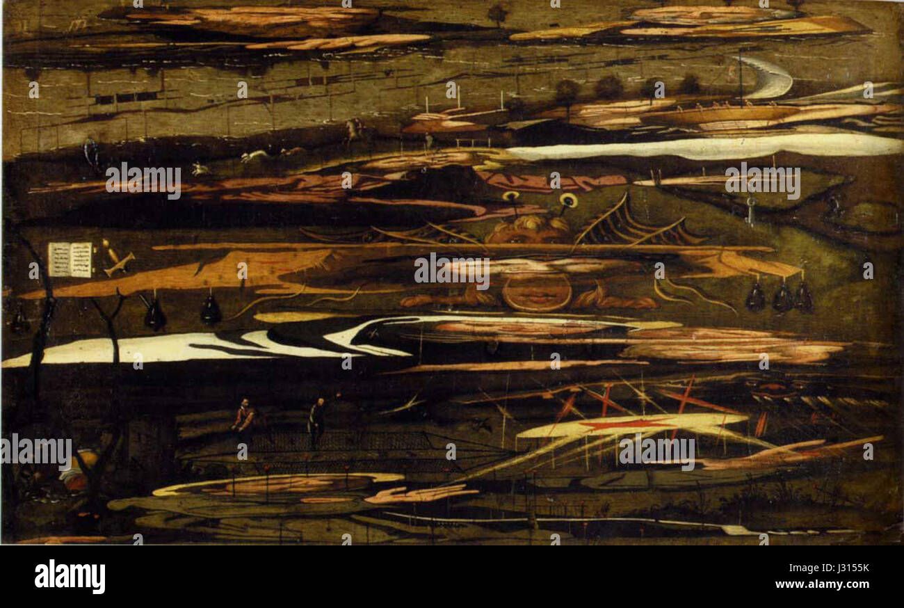 An image depicting the concept of anamorphosis, a visual distortion ...