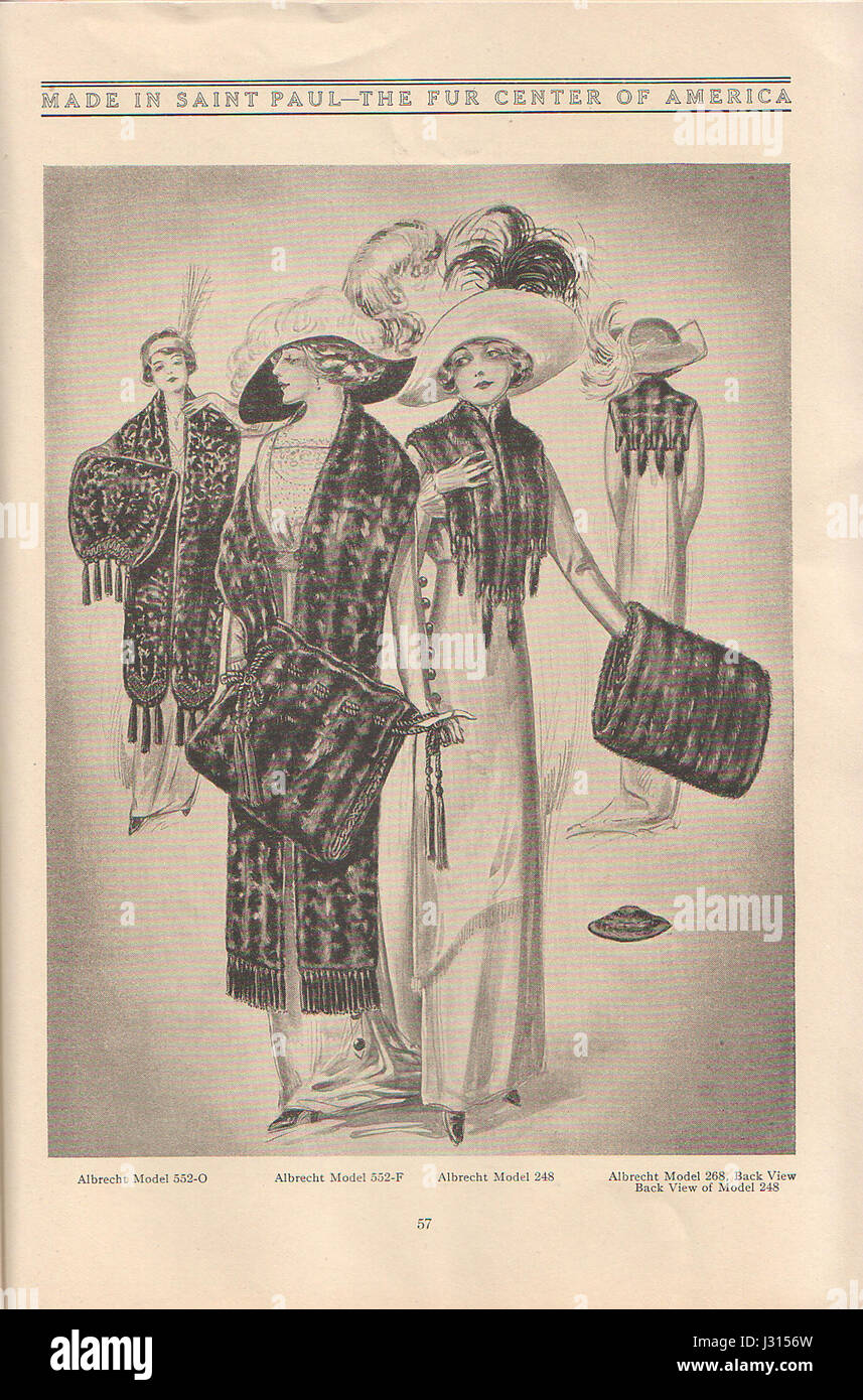 Albrecht's Fur Facts & Fashion was a publication from 1912-1913, based ...