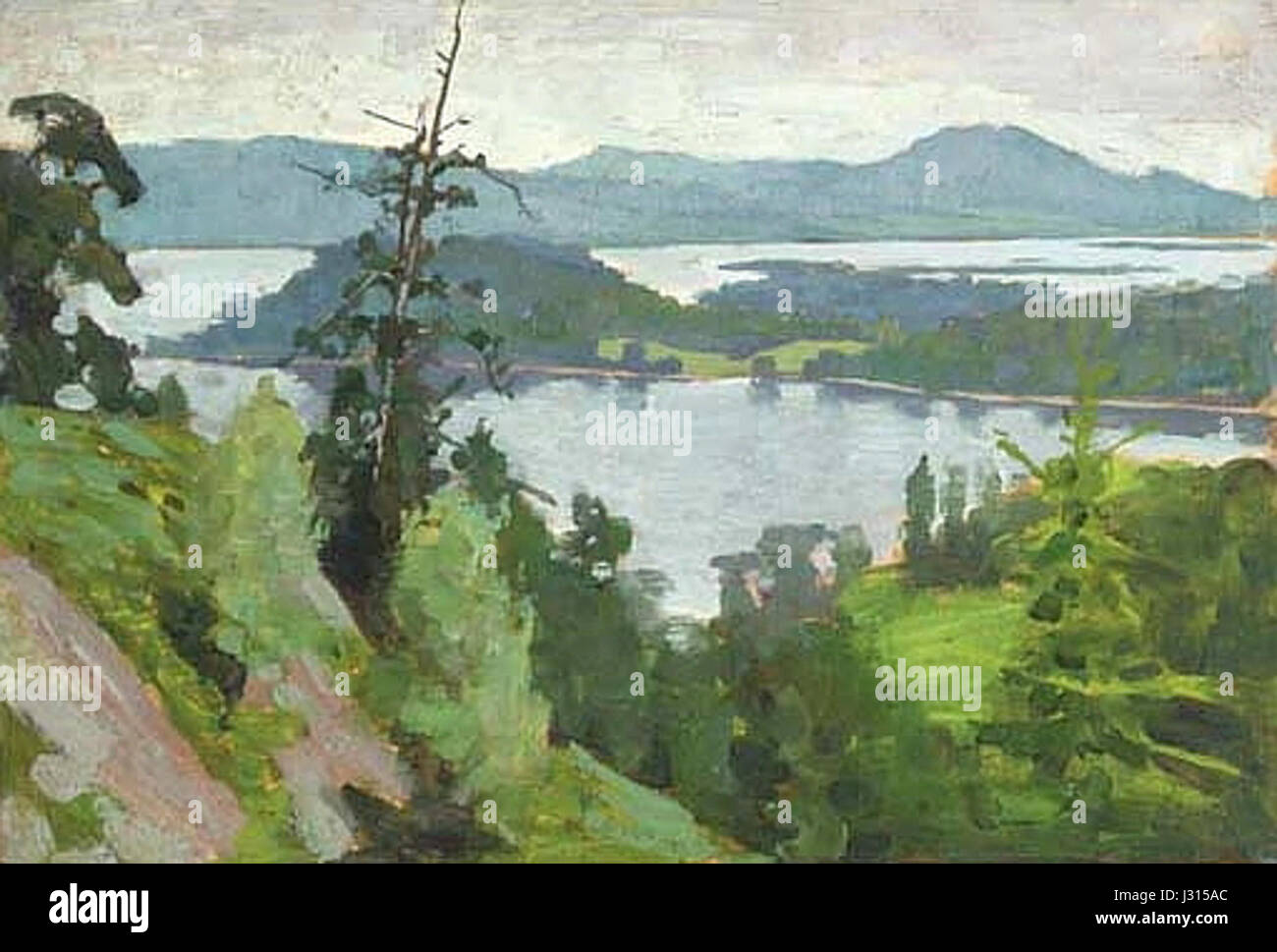 Alexander Mann - Loch Lomond Stock Photo - Alamy