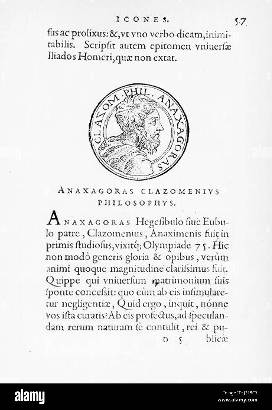 Anaxagoras greek hi-res stock photography and images - Alamy