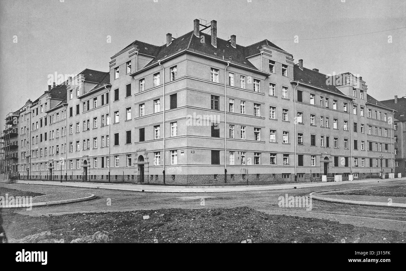 Residential urban buildings along Black and White Stock Photos & Images ...