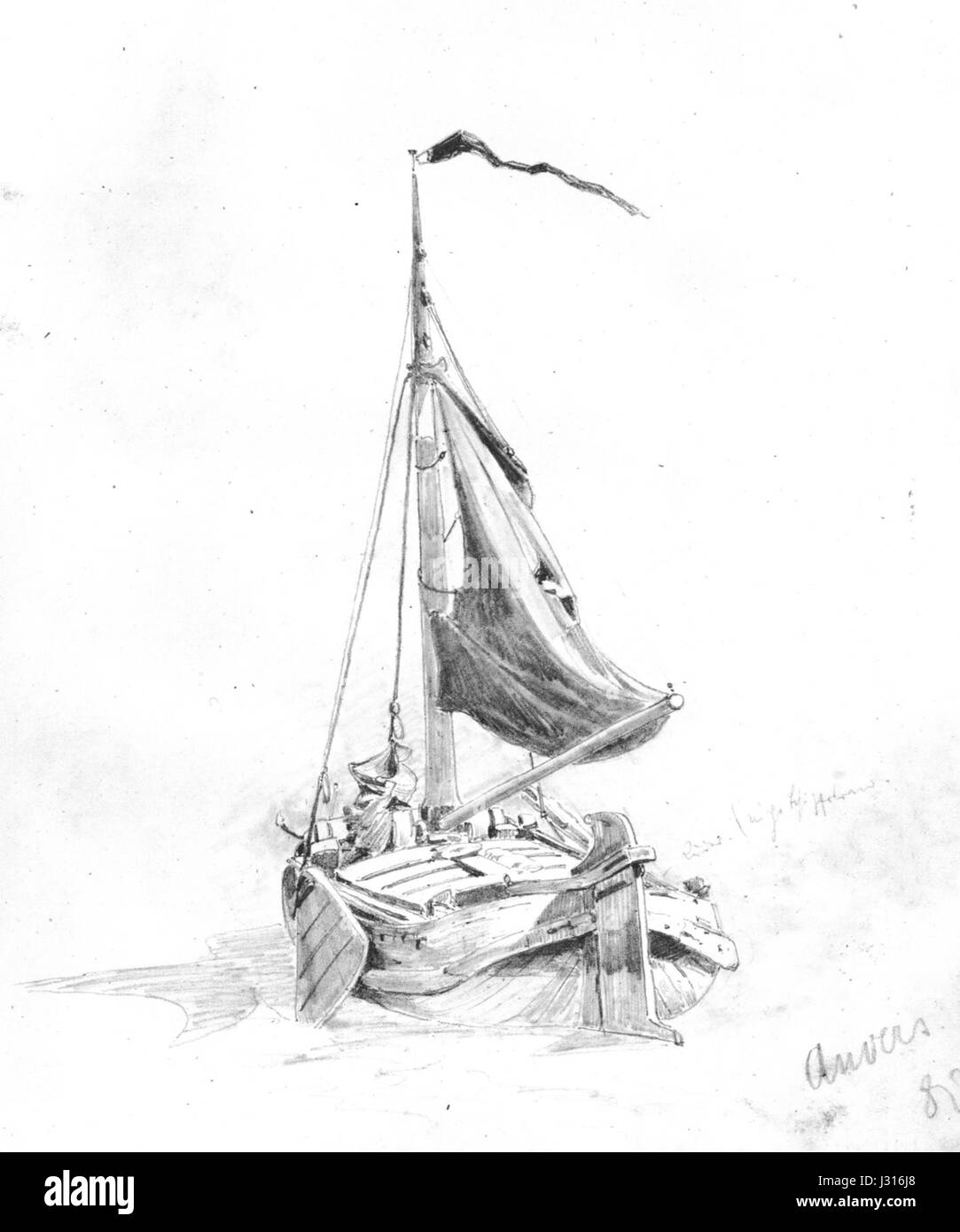 Antwerp artist Black and White Stock Photos & Images - Alamy