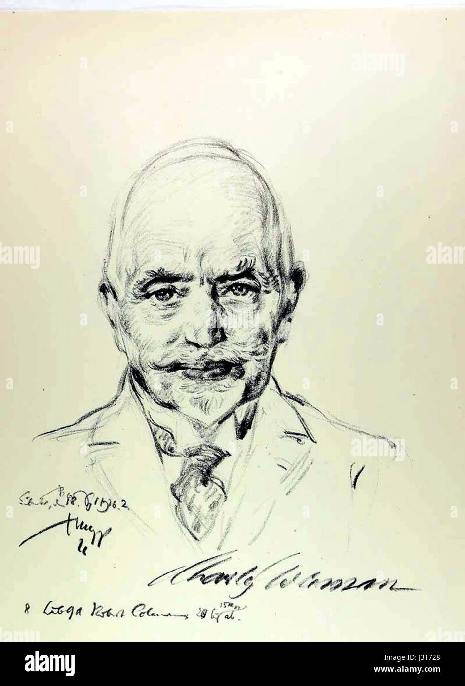 Charles Coleman by Emil Stumpp 1926 Stock Photo - Alamy Charles Coleman by Emil Stumpp 1926 Stock Photo - Alamy
