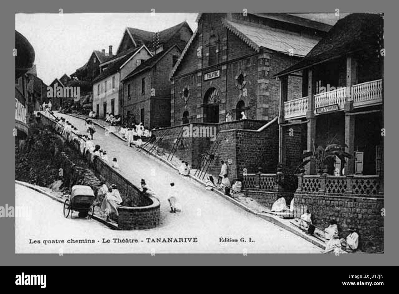 Antananarivo map Black and White Stock Photos & Images - Alamy
