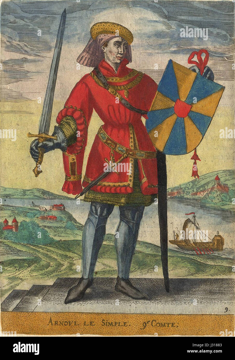 Vintage simple map hi-res stock photography and images - Alamy