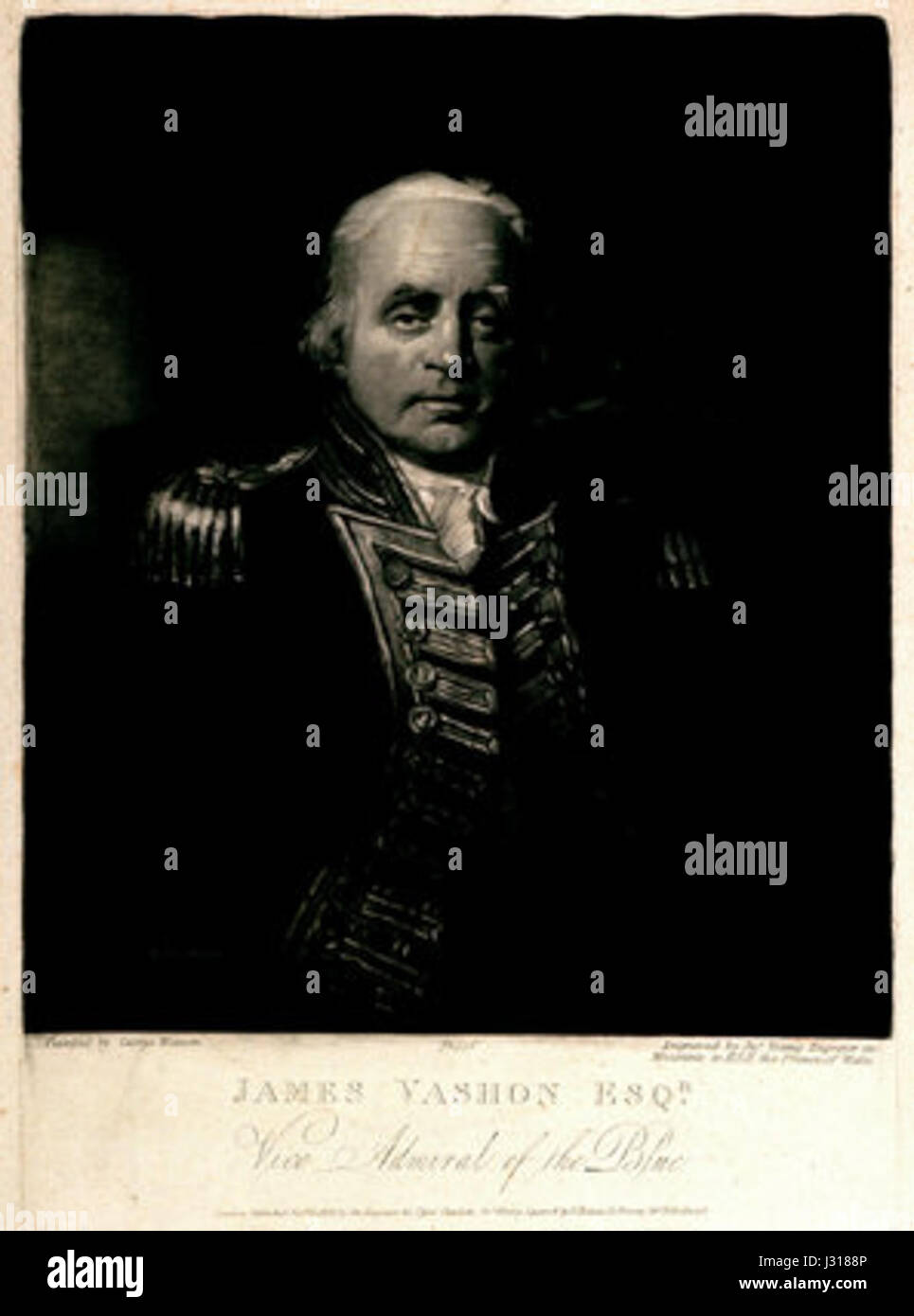 Admiral James Vashon Stock Photo - Alamy