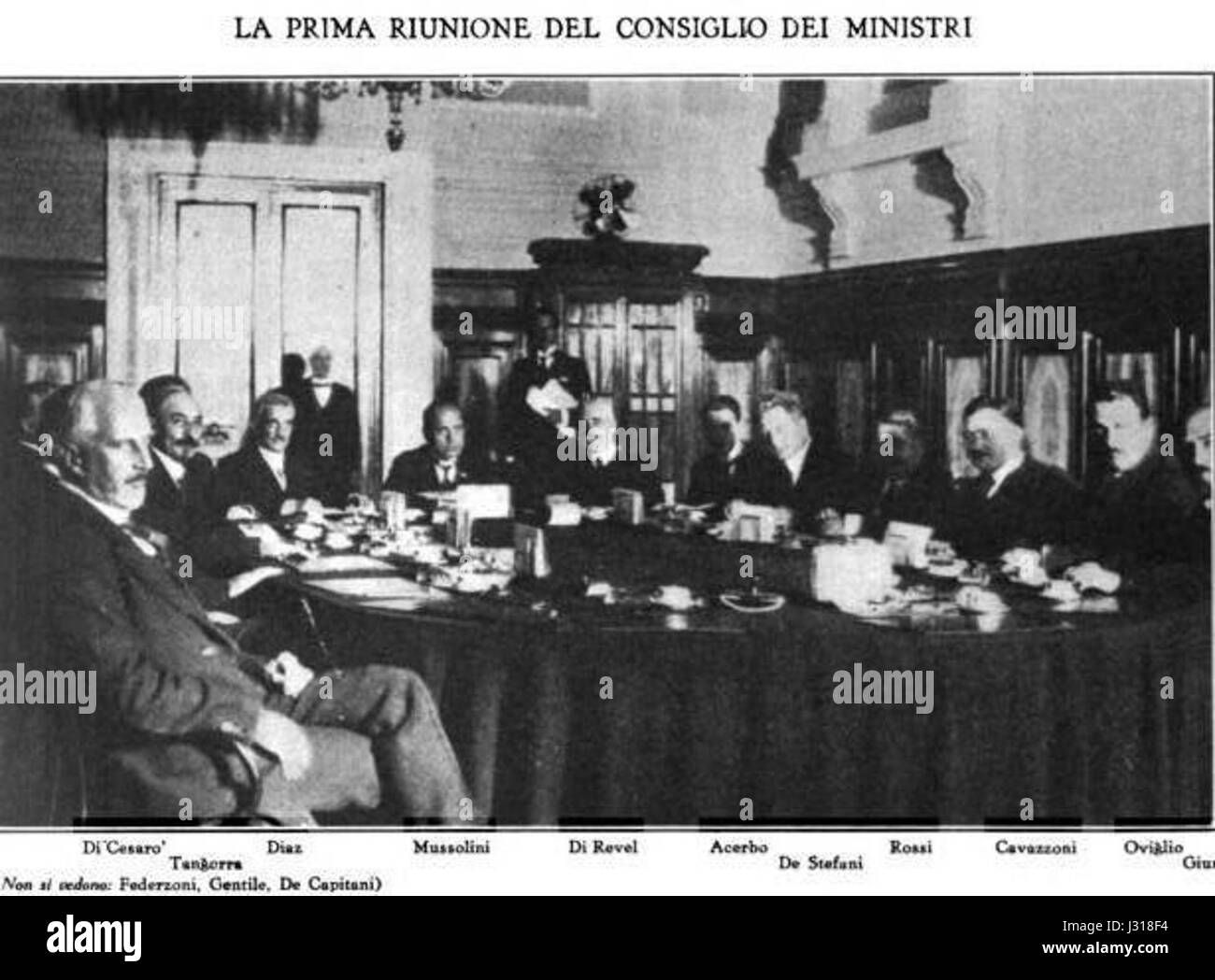 Formation of italian government Black and White Stock Photos & Images ...
