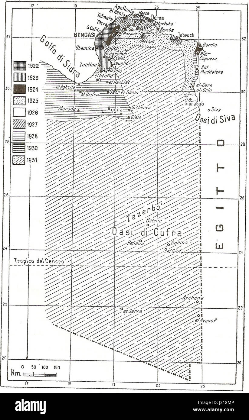 Pacification of Cyrenaica Stock Photo - Alamy