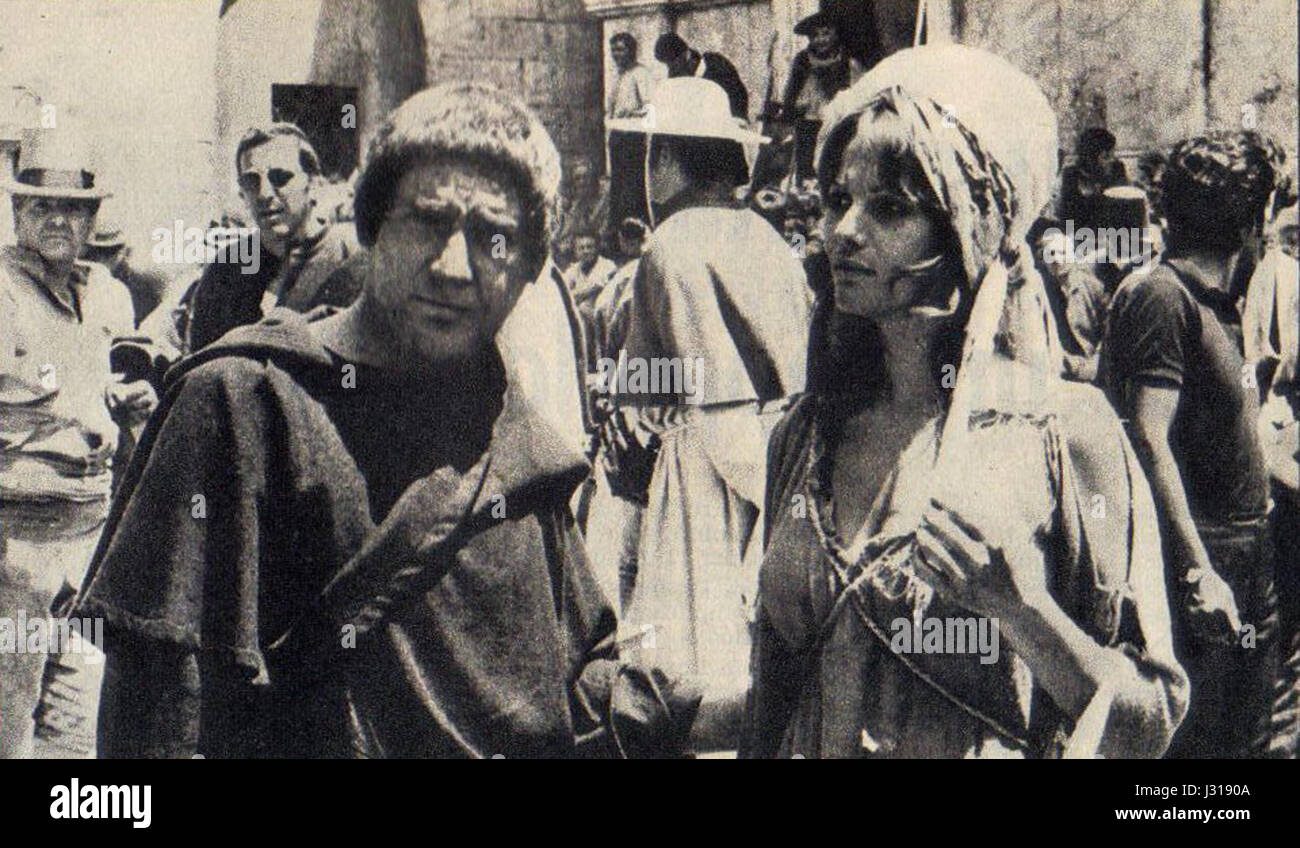 This iconic 1969 photograph features renowned Italian actors *Alberto ...