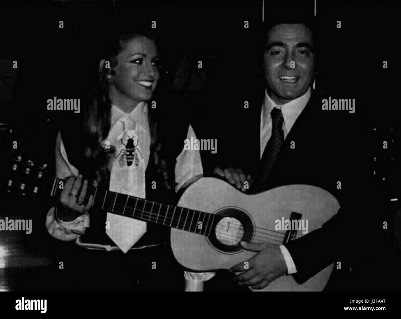 Corrado and Catherine Spaak were prominent figures in the entertainment ...