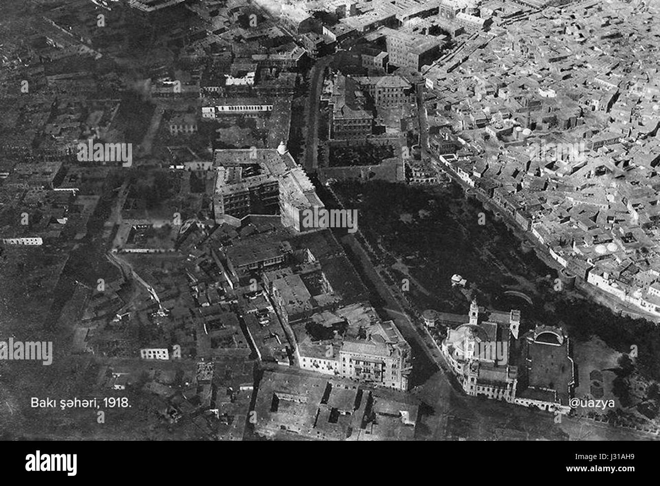 Old baku Black and White Stock Photos & Images - Alamy