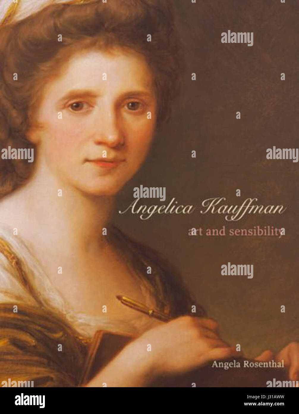 The book cover of 'Angelica Kauffman: Art and Sensibility' features the ...