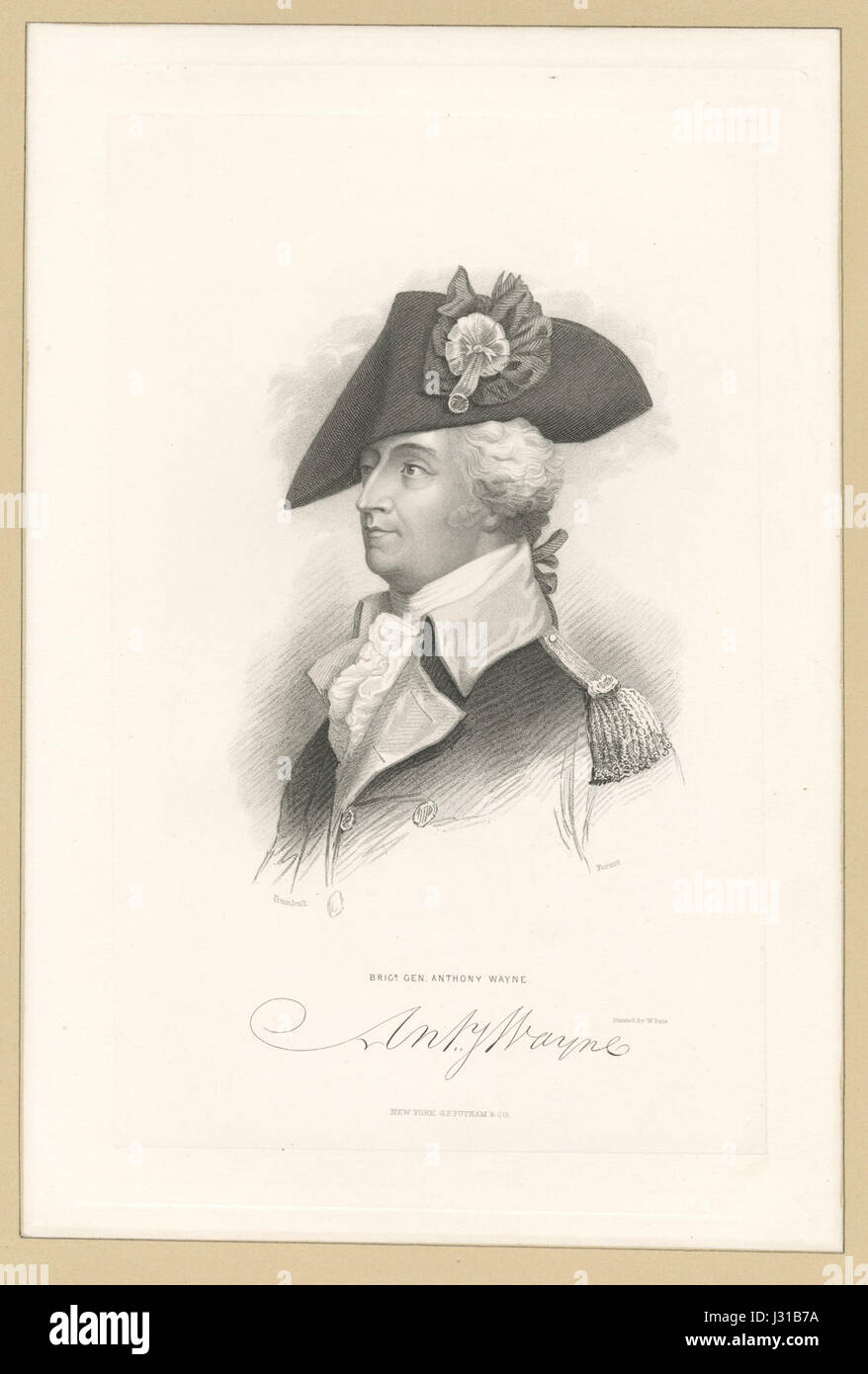 Brigr. Gen. Anthony Wayne (NYPL b12349147-421741 Stock Photo - Alamy
