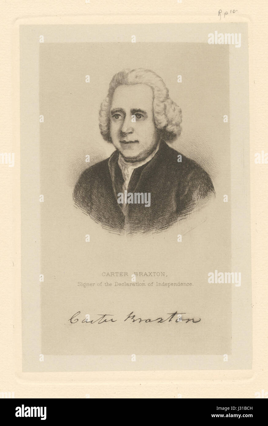 Signer of the declaration hi-res stock photography and images - Alamy
