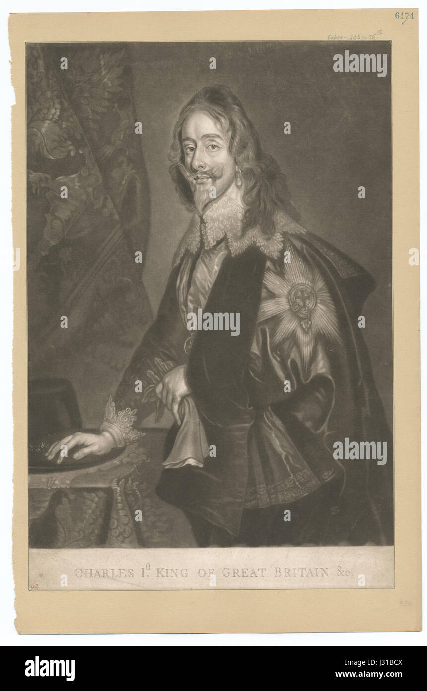 King charles 1st painting hi-res stock photography and images - Alamy