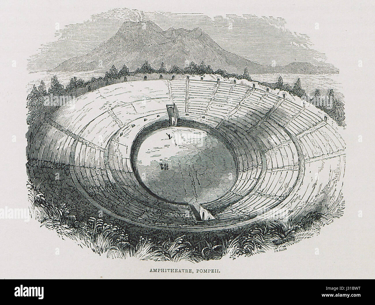 Amphitheatre illustration hi-res stock photography and images - Alamy