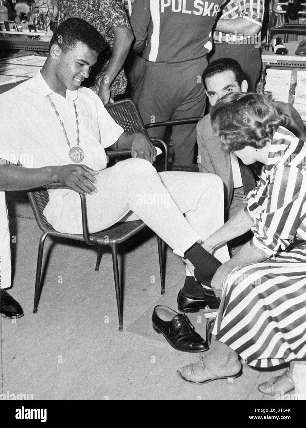 Muhammad Ali 1960 Olympics Stock Photo - Alamy