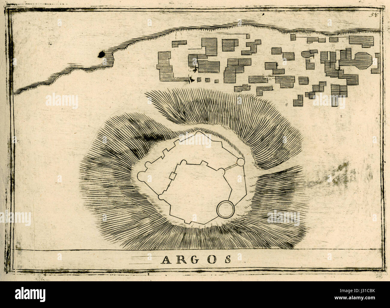 *Argos* by Vincenzo Coronelli is a map created in 1688, showcasing the ...