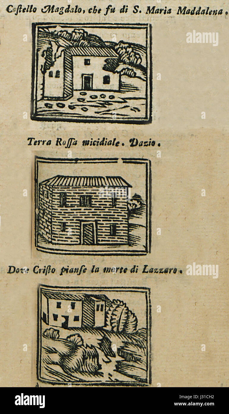 Castello Magdalo, once belonging to St. Mary Magdalene, was a site of ...
