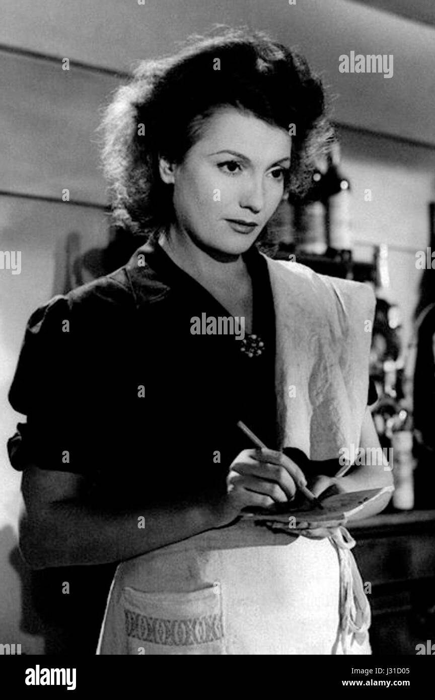 Isa Miranda 1949b Stock Photo - Alamy