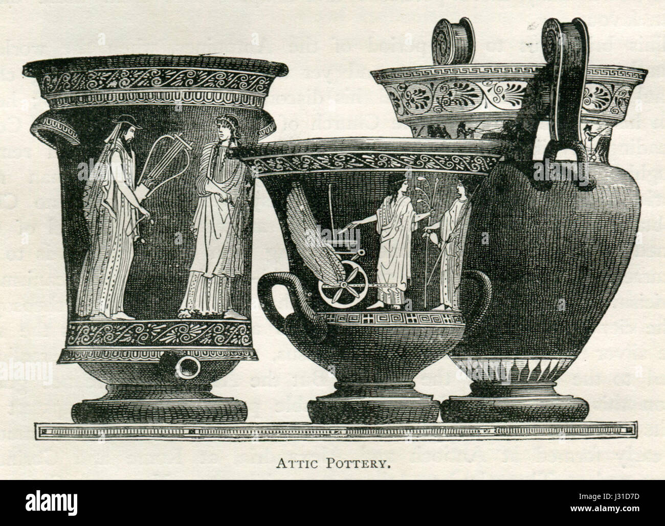 Attic pottery refers to ancient Greek pottery made in the region of ...