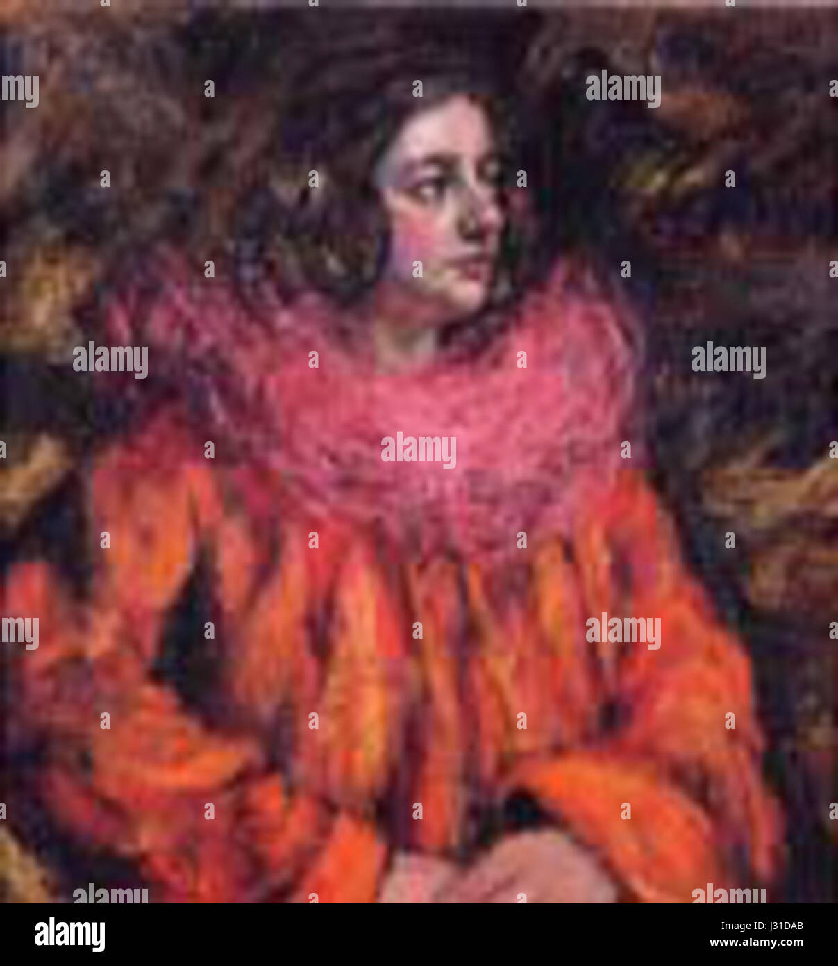 A traditional Japanese artwork or reference to *Akai-kimono-no-Omna ...