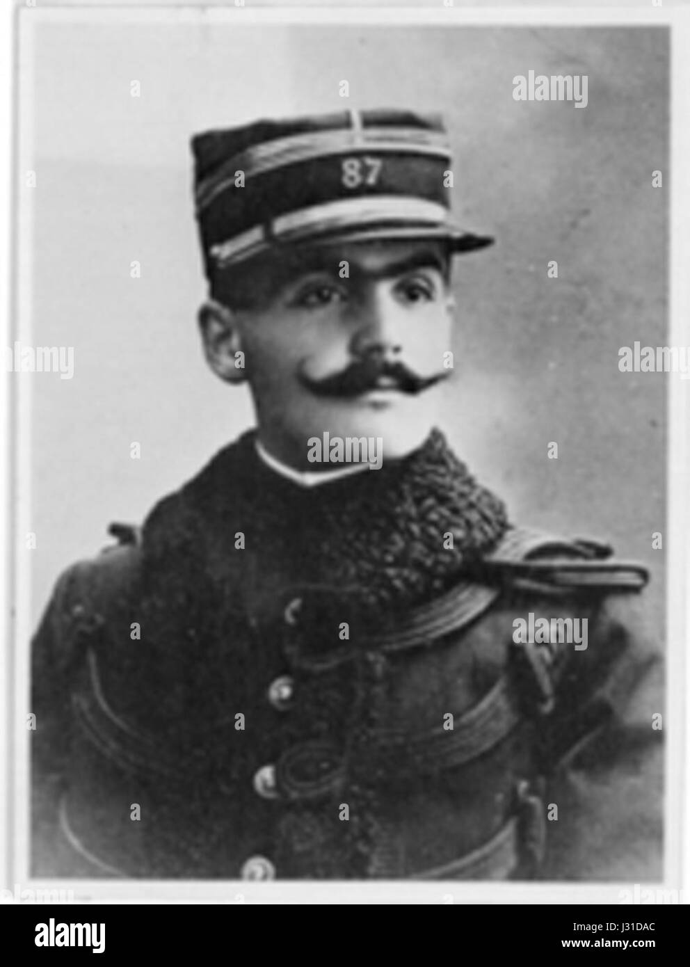 Capitaine Lamy was a French officer who served in the 87th Infantry ...