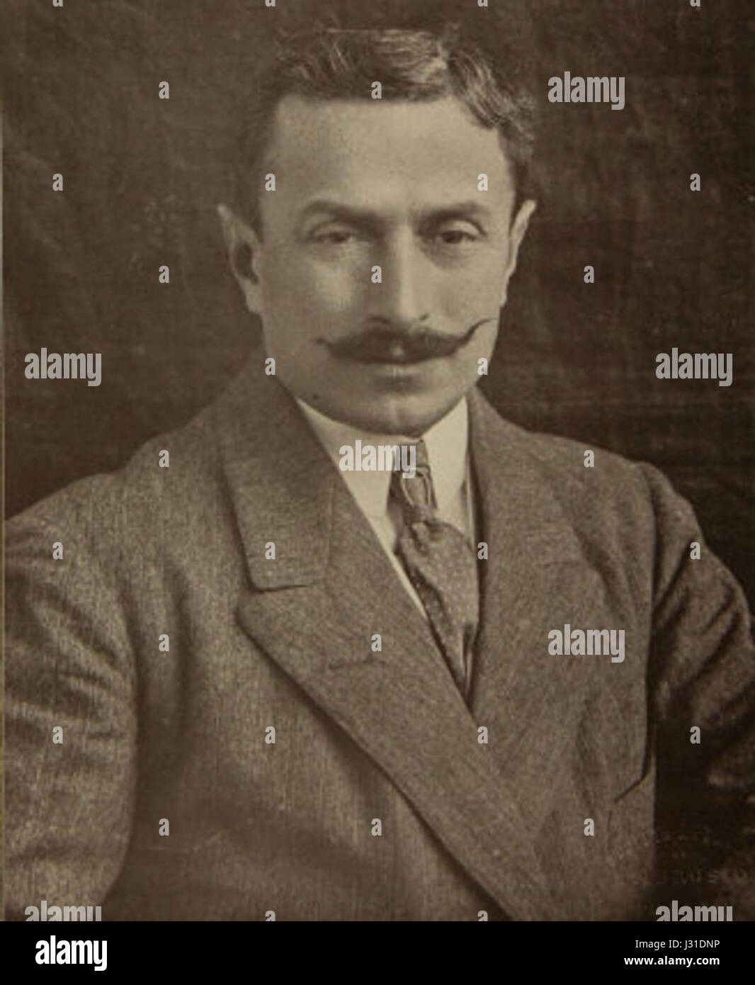 Portrait of Arturo Ambrosio, an Italian artist known for his ...