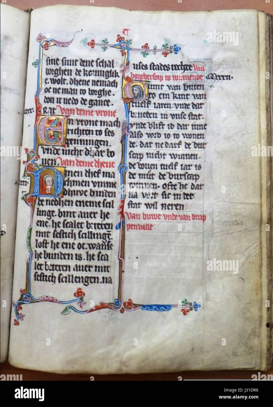 The Bardewik Codex is a medieval manuscript containing illustrations ...