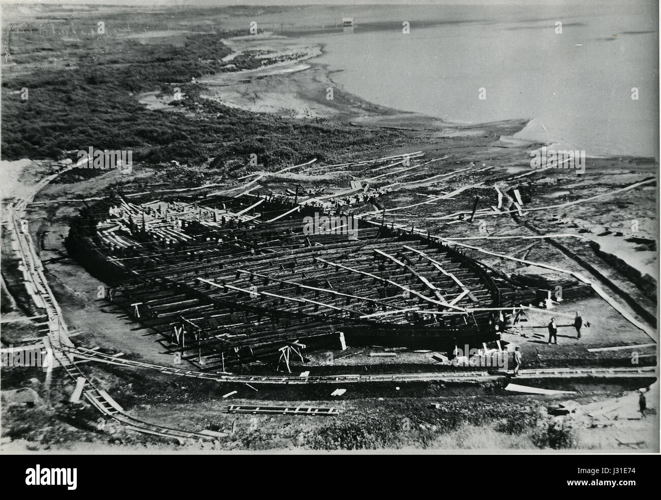 Nemi ships hi-res stock photography and images - Alamy