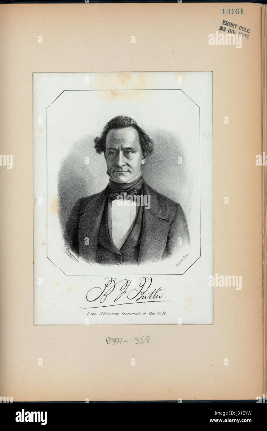 B.F. Butler (NYPL Hades-256337-431582 Stock Photo - Alamy