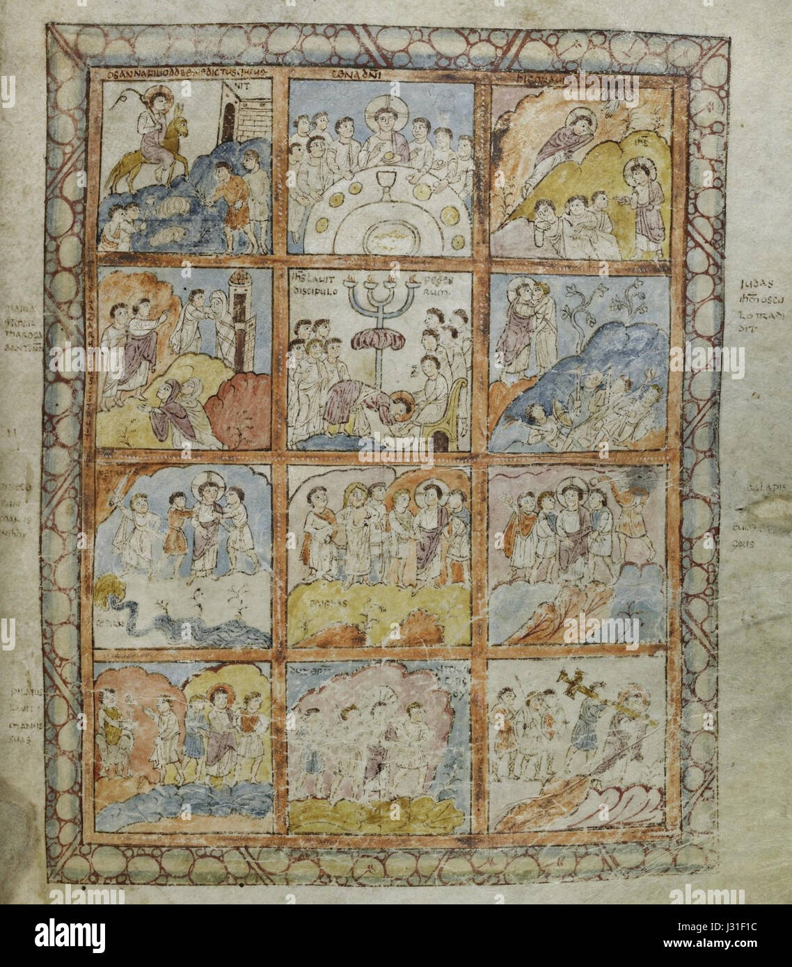 The Augustine Gospels is a medieval manuscript known for its rich ...