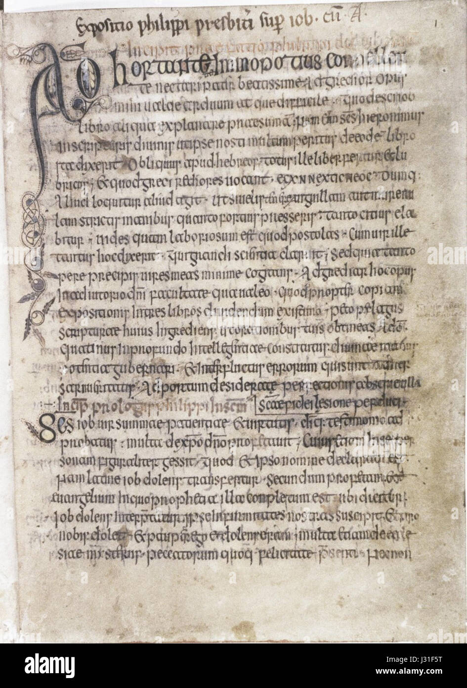 A manuscript from the Bodleian Library, MS Bodley 426, featuring folio ...