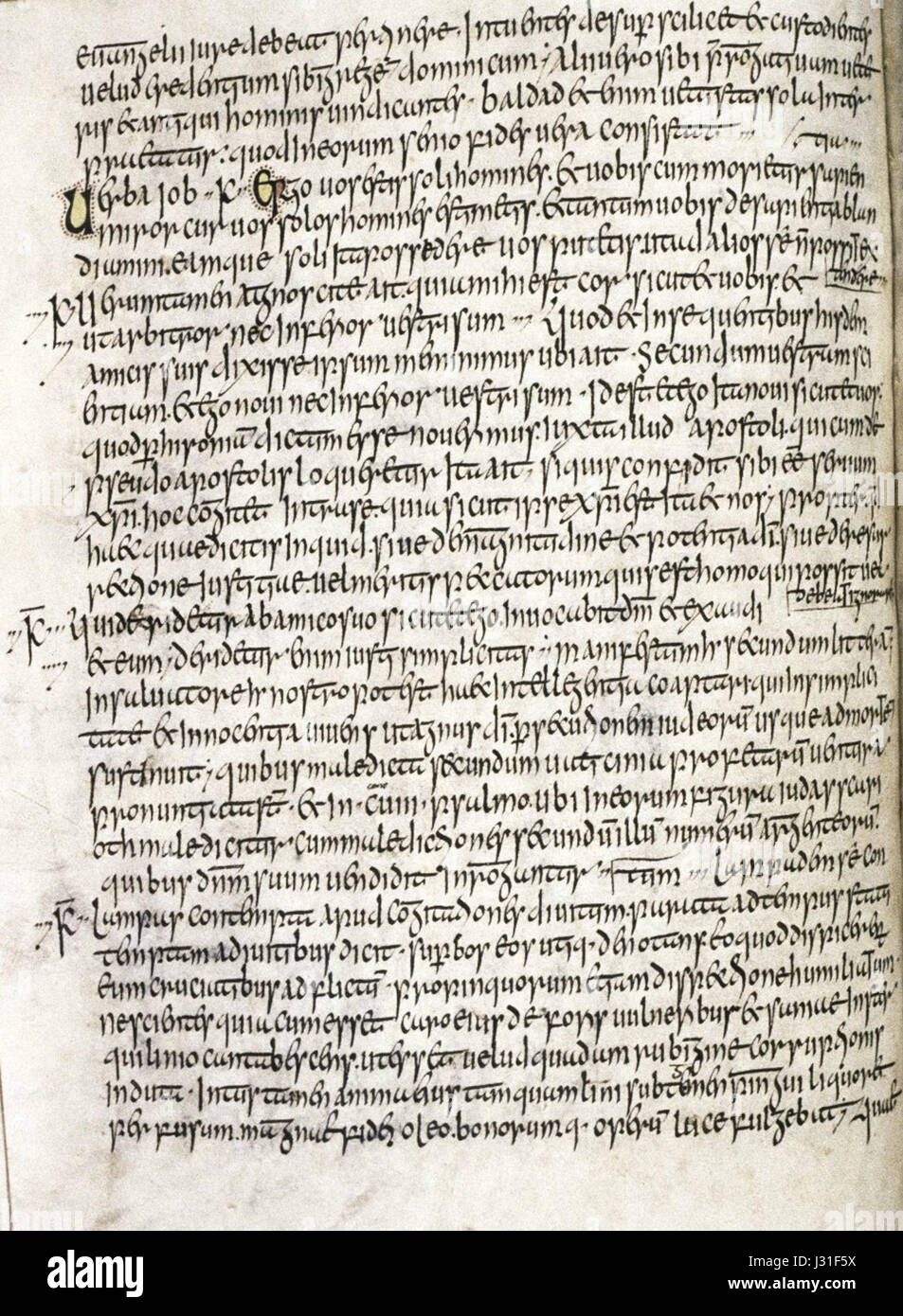 Bodleian Library, MS Bodley 426 - folio 034v Stock Photo - Alamy