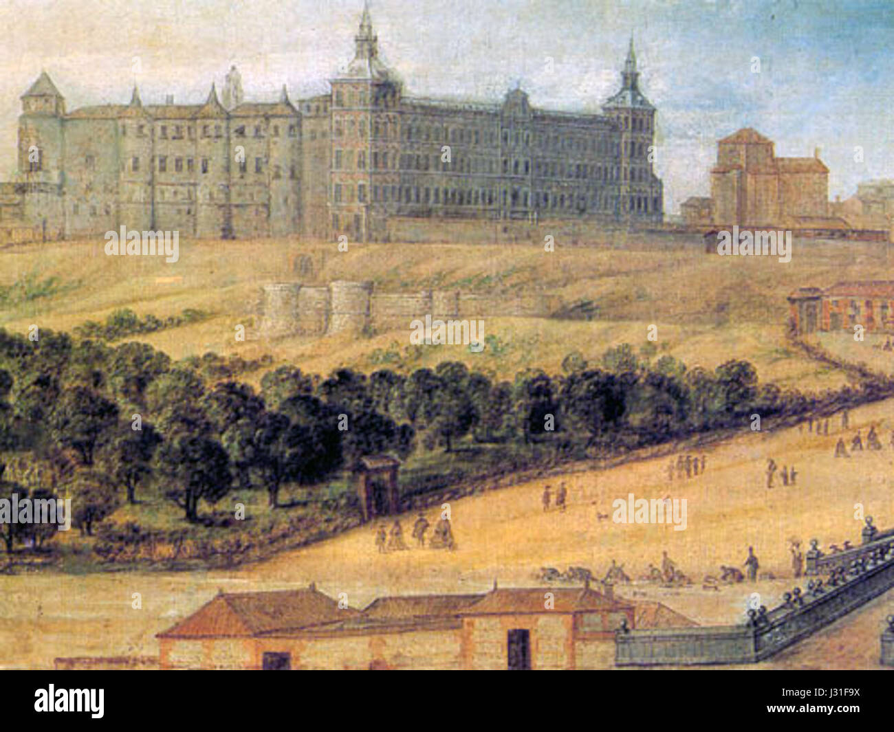 The AlcÃ¡zar of Madrid, built in the 16th and 17th centuries, is a ...