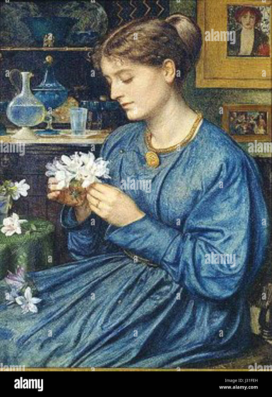 'Agnes Poynter' by Edward Poynter is an artwork or portrait created by ...