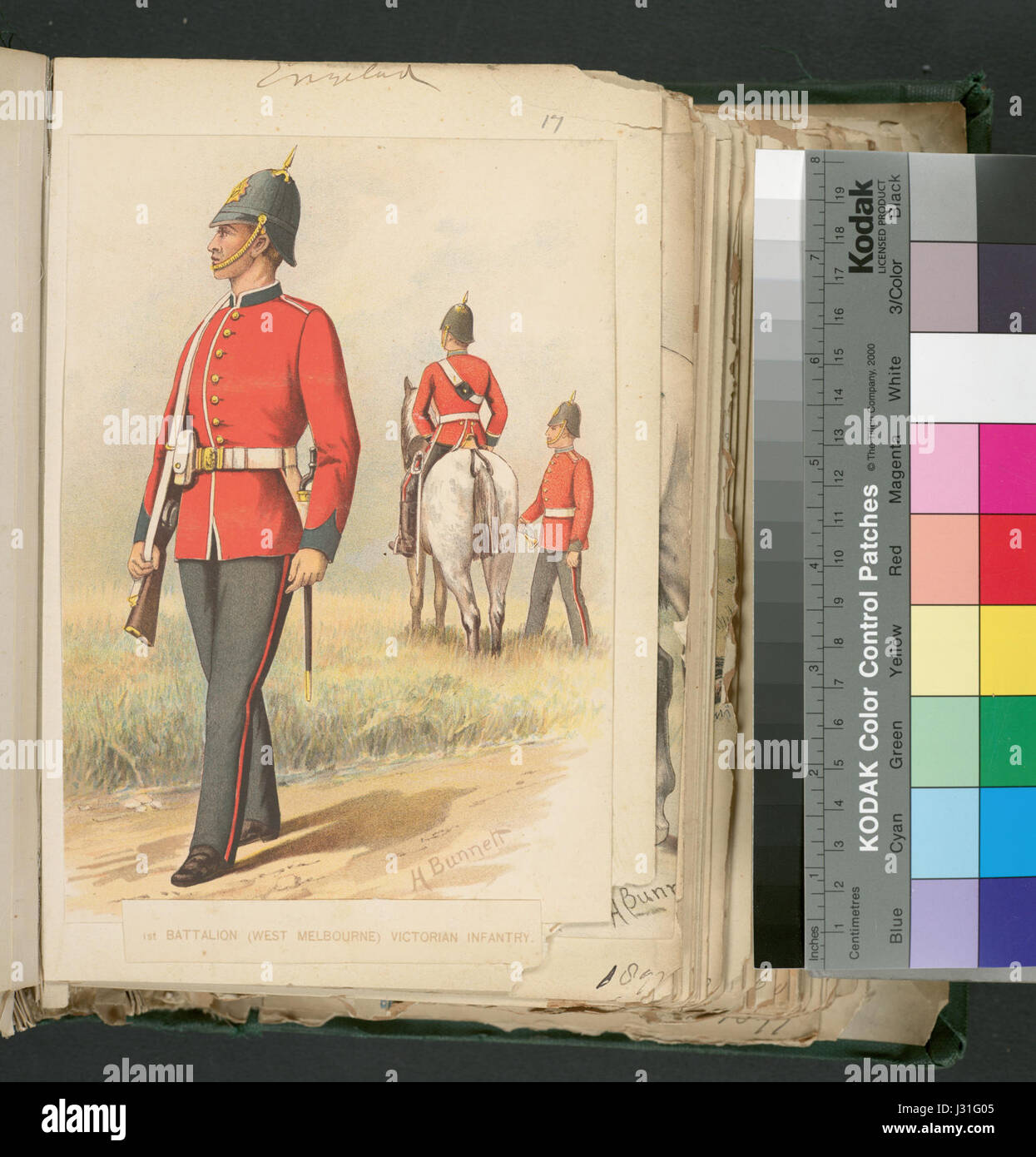 The Battalion of the Victorian Infantry, based in West Melbourne, was ...