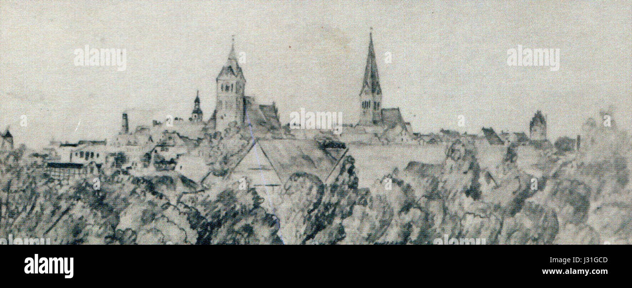 Anklam, a historic town in northeastern Germany, has been documented ...