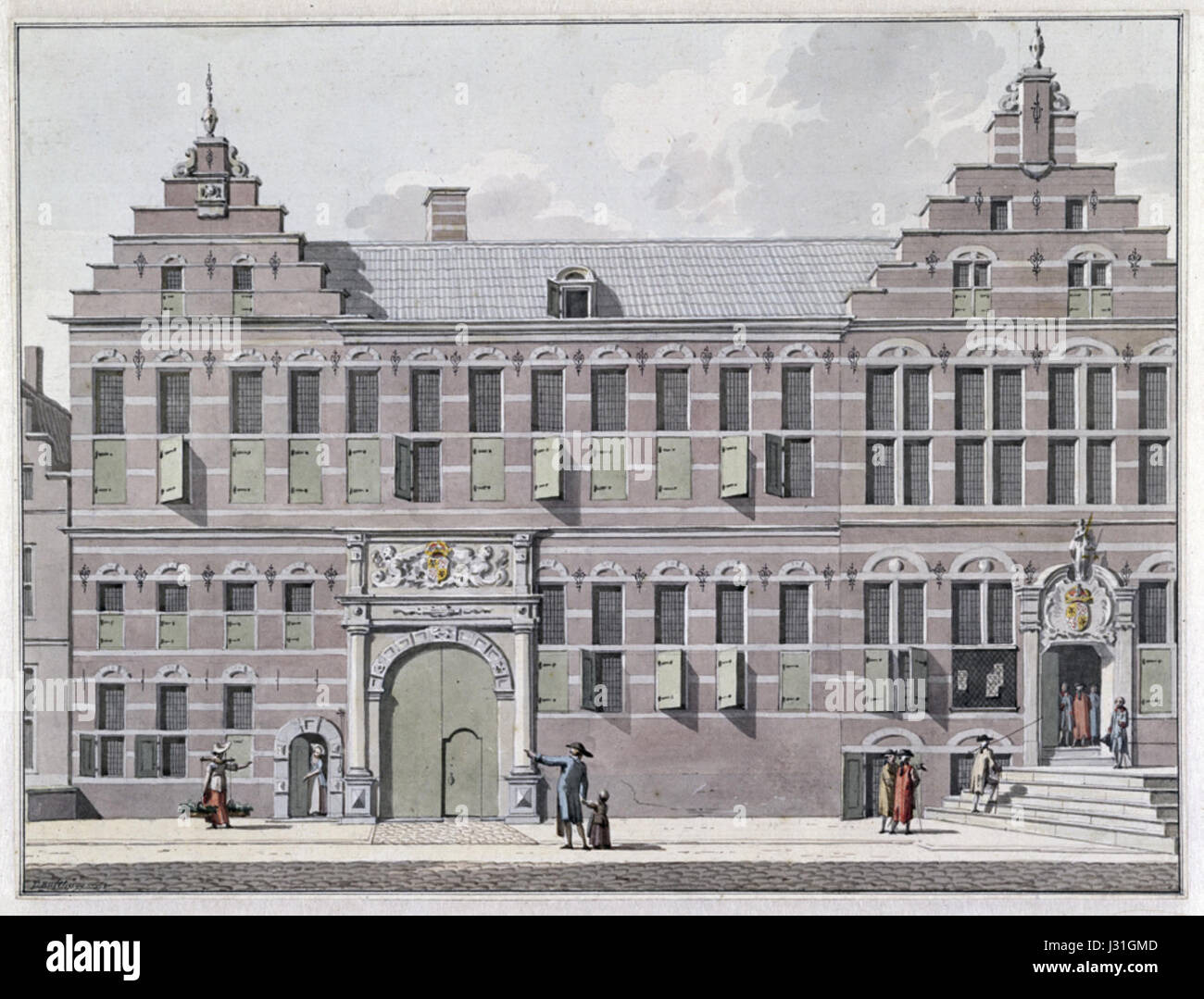 Bulthuis - Provinciaal hof van justitie Stock Photo - Alamy