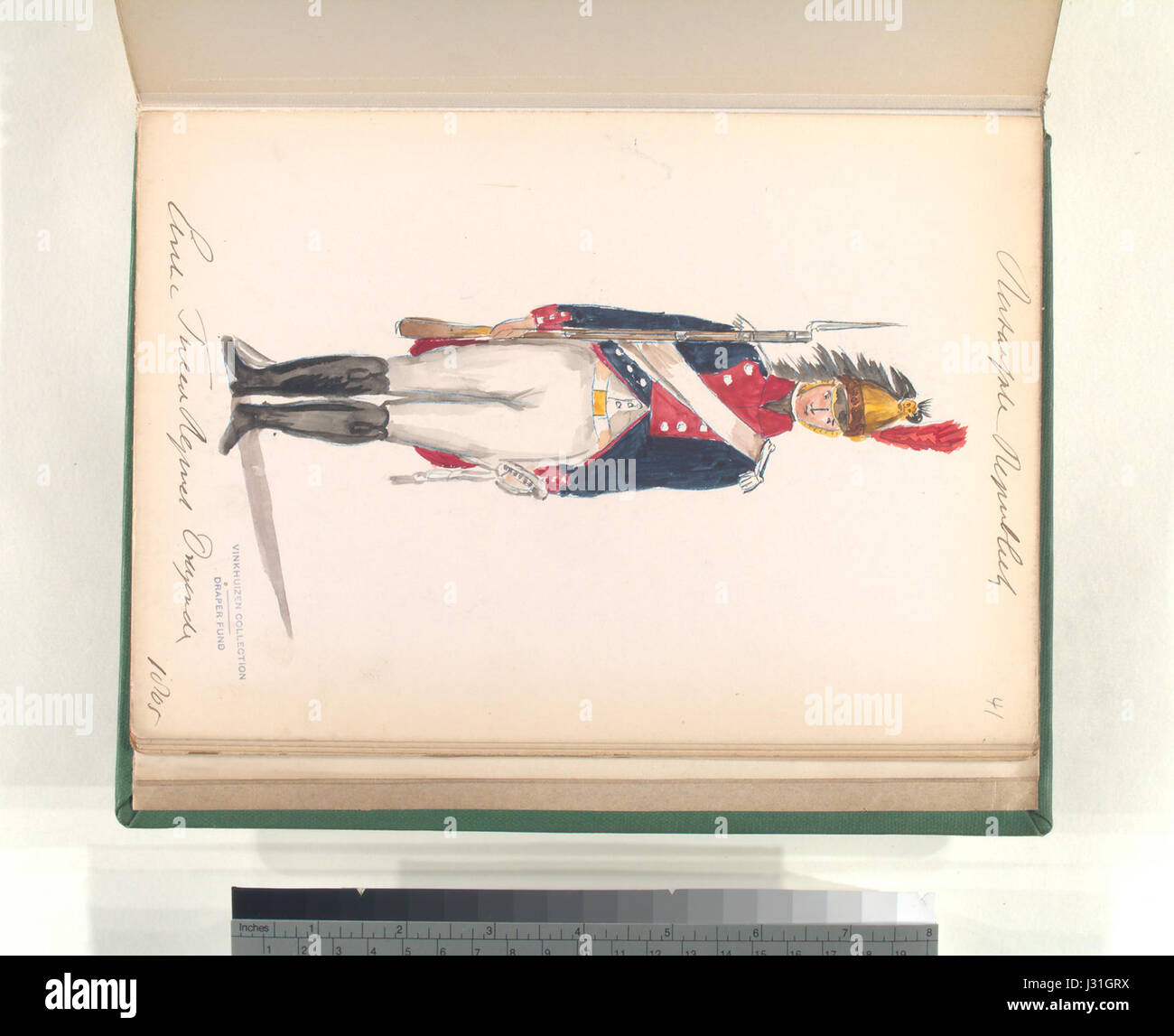 This historical image depicts the First and Second Dragoon Regiments of ...