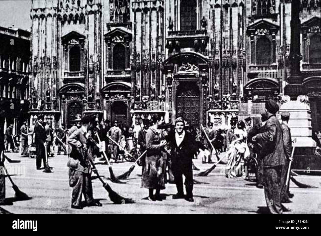 An Italian film, 'Miracolo a Milano,' released in 1951, directed by ...