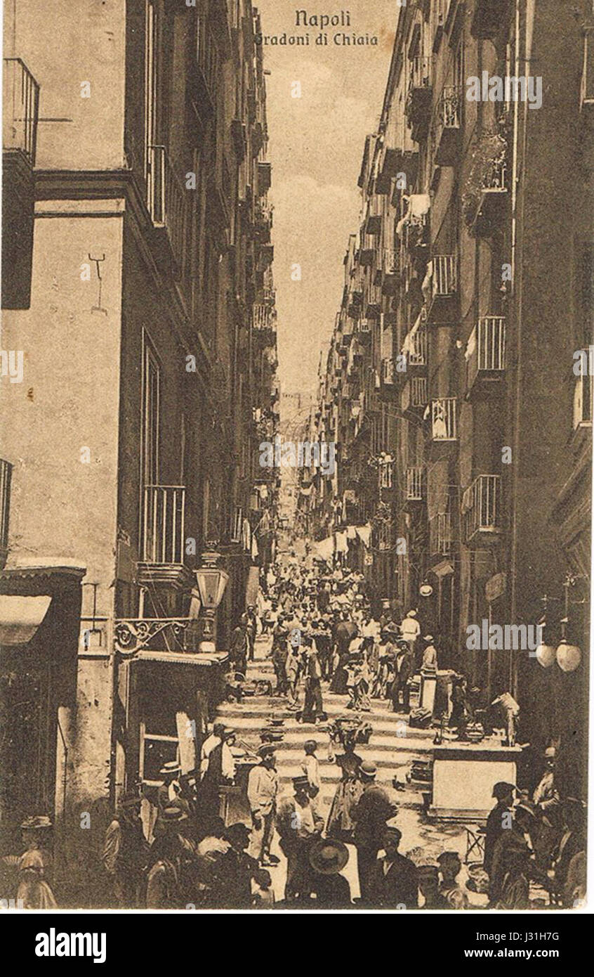 Gradoni di Chiaia 1 Stock Photo - Alamy