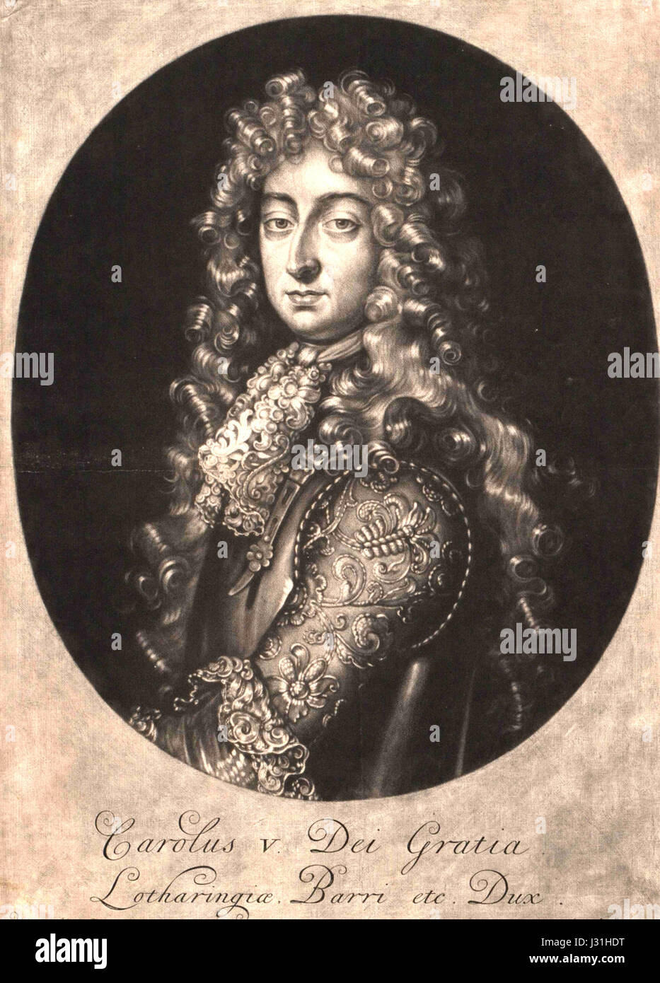 This refers to a young portrait of Charles, a notable figure from ...