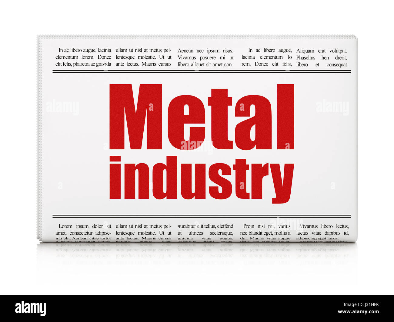 Industry news production Cut Out Stock Images & Pictures - Alamy