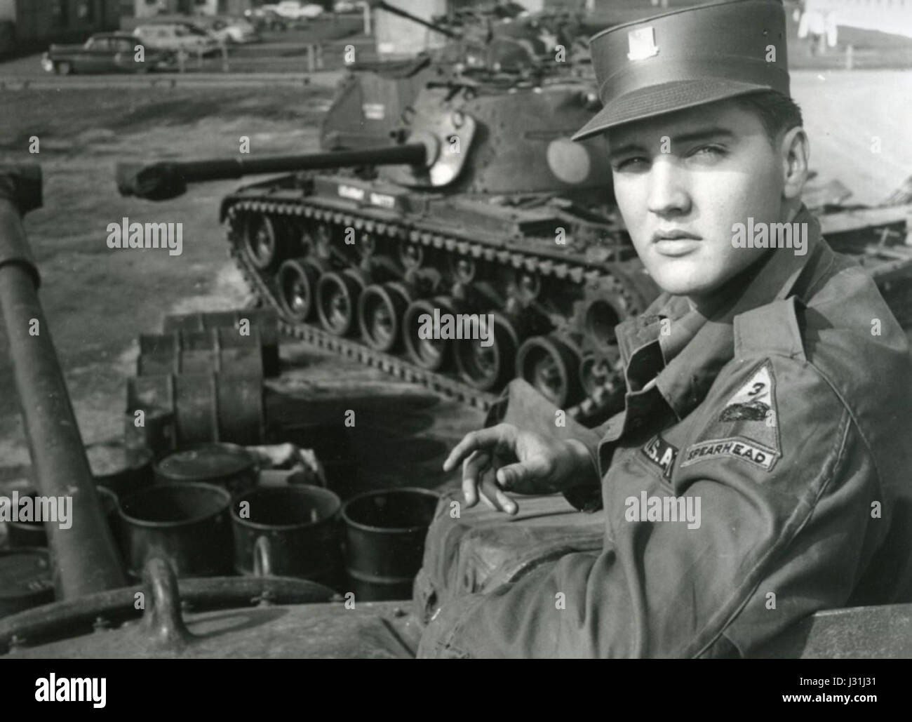Elvis Presley in Germany Stock Photo - Alamy